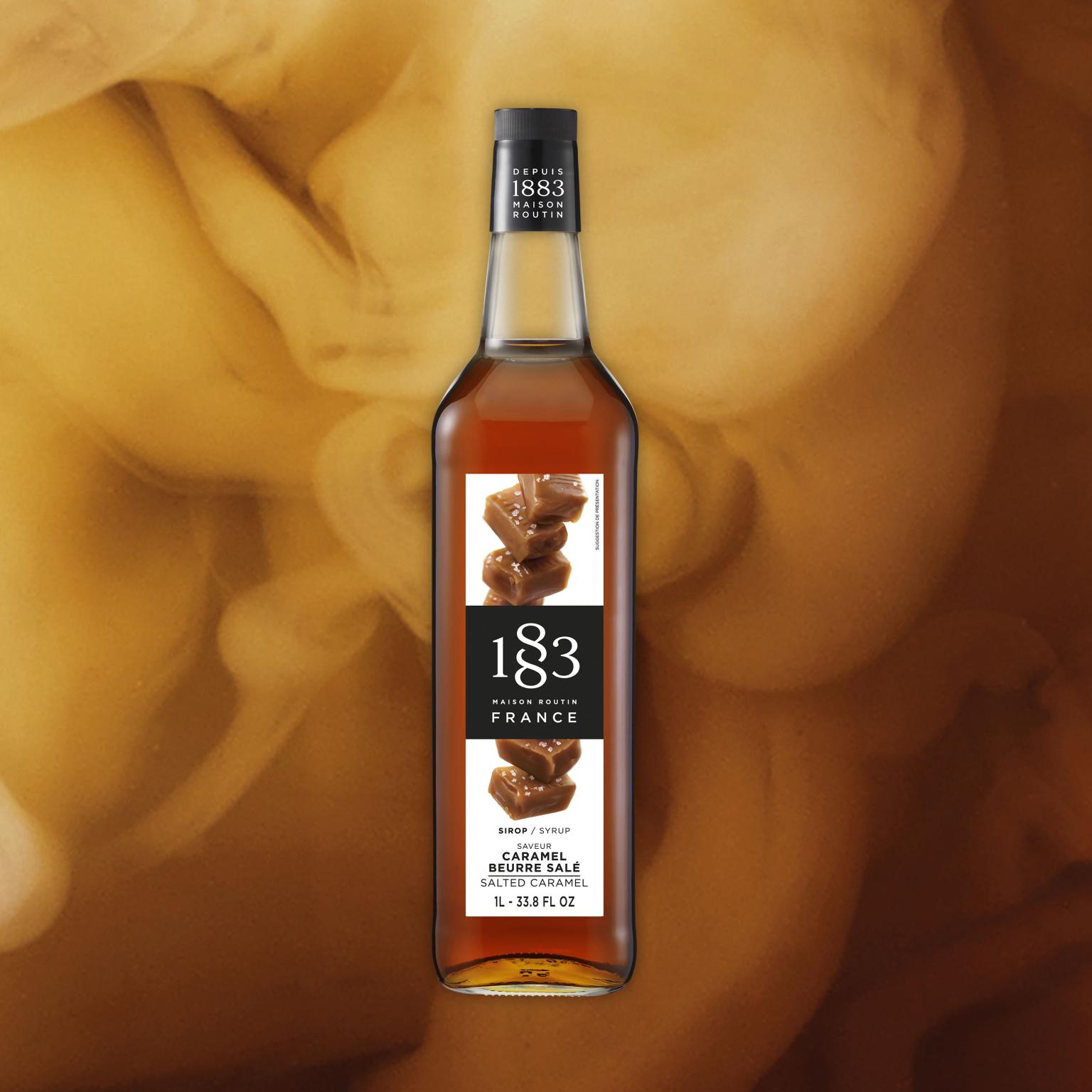 1883 Salted Caramel Syrup 1L - Gourmet Syrups - 1883 Maison Routin